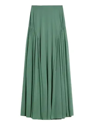 LANVIN Jersey Maxi Skirt - Green