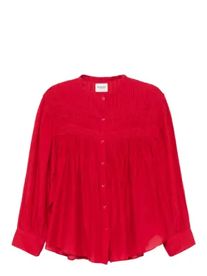 MARANT ETOILE Plalia Blouse - Red