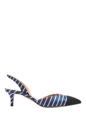 AQUAZZURA Aquazzura 50mm Milanese Slingback Pumps
