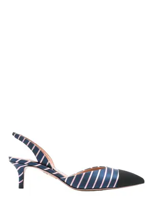 AQUAZZURA Aquazzura 50mm Milanese Slingback Pumps
