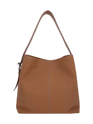 Alexander McQueen T-bar Sling Shoulder Bag - Brown