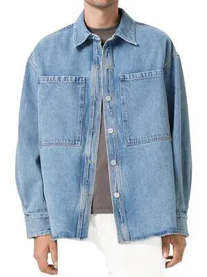 AGOLDE Atticus Oversized Denim Jacket - Circuit