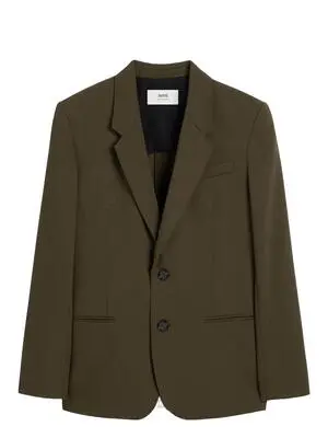 Ami Semi-lined Blazer - Green