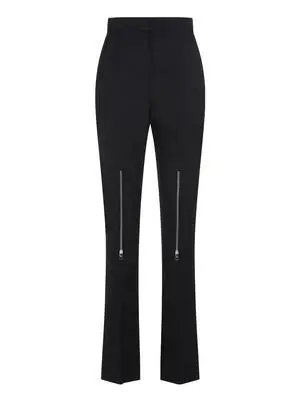 Alexander McQueen Wool Pants - Black