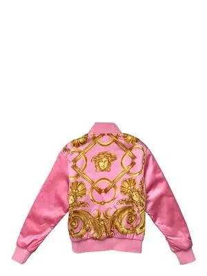 VERSACE Medusa Back Print Zipup Jacket