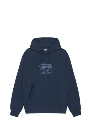 StÜssy Laguna Usa Hoodie - Navy Blue