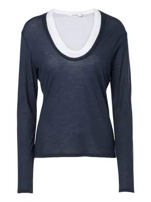 Dorothee Schumacher Layered T-shirt - Blue