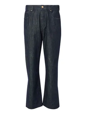 Max Mara Terra High-rise Straight Jeans - Blue
