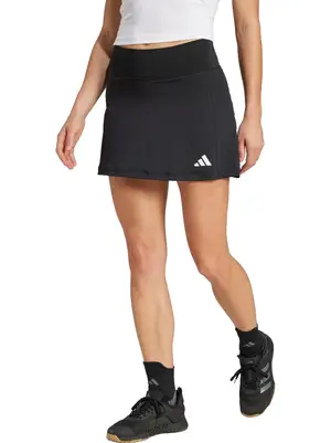 Adidas Optimé Skort With Bike Shorts - Black