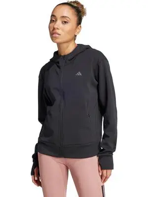 Adidas Designed 4 Training Full-zip Hooded Sweatshirt - Black