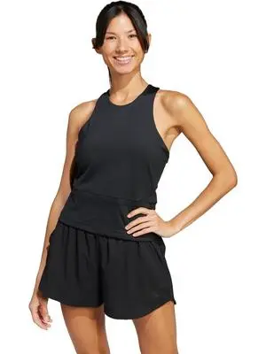 Adidas Tennis Climacool Mid-length Y-tank Top - Black