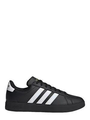Adidas Grand Court 2.0 Sneakers - Core Black / Cloud White / Gold Metallic