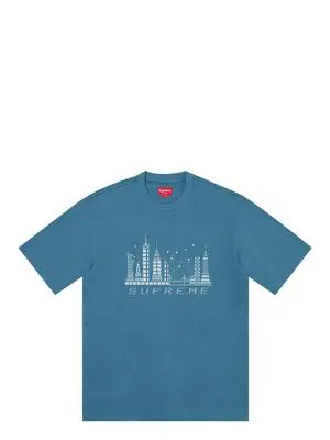 SUPREME Skyline Short-sleeve Top 'dark Slate'