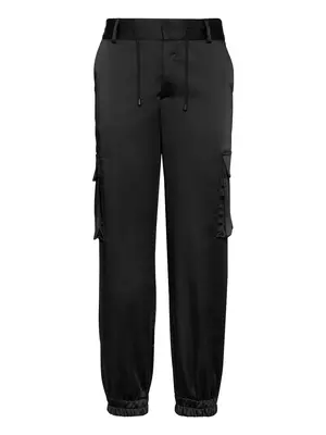 Philipp Plein Cargo Trousers - Black