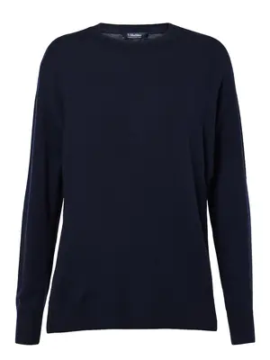 Max Mara Verona Wool Sweater - Black