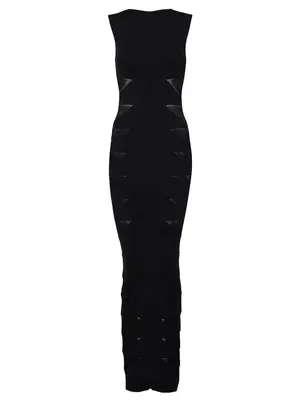 Rick Owens Jersey Maxi Dress - Black