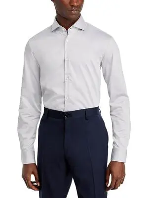 Hugo Kason Slim Fit Dress Shirt - Medium Grey