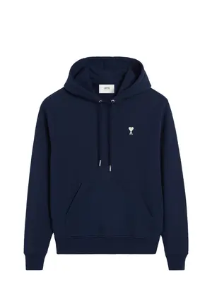 AMI Paris De Coeur Hoodie - Blue