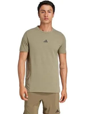 Adidas Designed For Training Workout Tee - Olive Strata