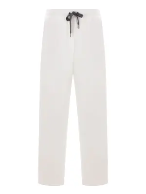 Brunello Cucinelli Straight-leg Trousers - White