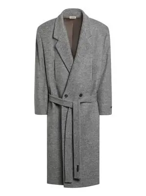 Fear Of God Wool Double-breasted Coat - Grey