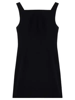 Givenchy Mini Dress With Cut-out Back - Black
