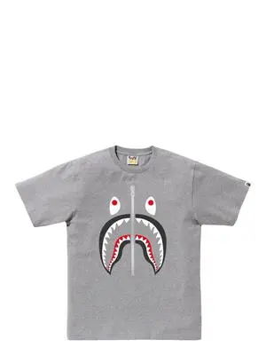 A BATHING APE Shark Tee Shirt - Gray
