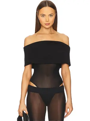 SEROYA Willa Bodysuit - Black