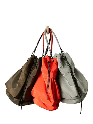 Free People FP Movement Ego Boost Mega Bucket Bag Dark Shadow