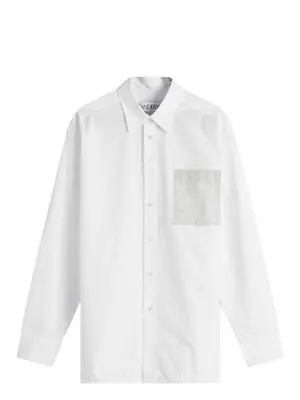 JW Anderson Contrast Patch Pocket Shirt - White