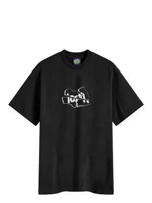 LO-FI Broken Logo T-shirt - Black