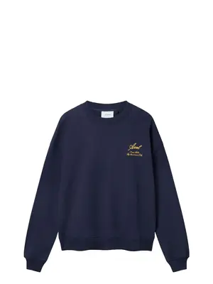 Axel Arigato Logo-embroidered Sweatshirt - Blue
