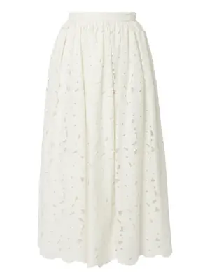ERDEM ERDEM Gathered Midi Skirt