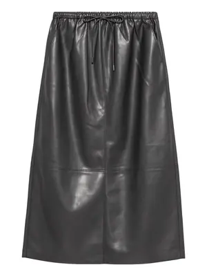 B+AB B+ab Faux-Leather Skirt