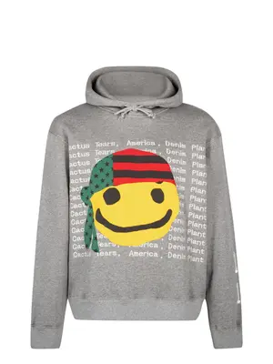 DENIM TEARS Cactus Tears Hoodie - Grey
