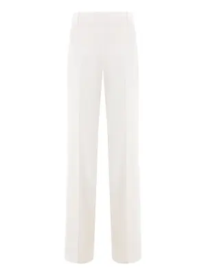 Ermanno Scervino Creased Palazzo Pants - White