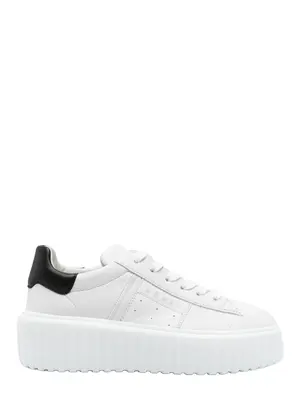 Hogan H-stripes Sneakers - White