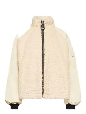 JW Anderson Panelled Fleece Track Jacket - Neutrals
