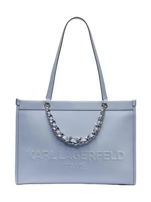 Karl Lagerfeld Paris Savoie Tote - Blue Aura