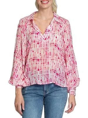 APNY Half Placket Top - Multi