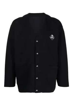 WHITE MOUNTAINEERING White Mountaineering Logo-Patch Cardigan