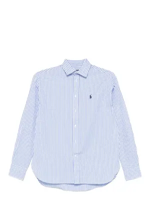 Polo Ralph Lauren Striped Button-down Shirt - Blue