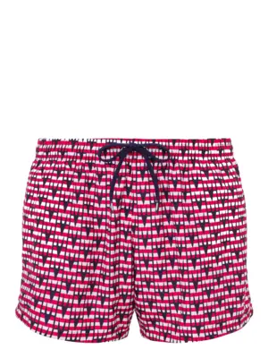 Moschino Patterned Swim Shorts - Blue