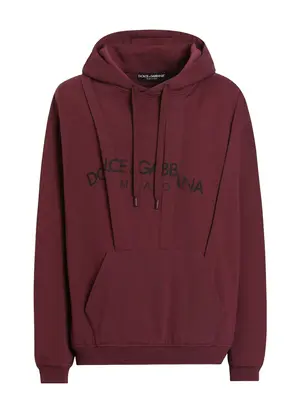 Dolce & Gabbana Logo-print Hoodie - Red