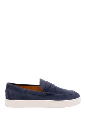 TOD'S Suede Loafers - Blue