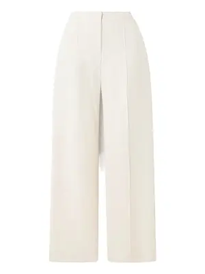 Faithfull The Brand Lenza Woven Wide-leg Pants - Neutrals