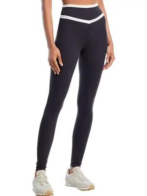 Splits59 Mason High Waist Rigor Full Length Leggings - Graphite/white