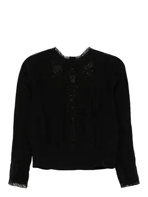 SHIATZY CHEN SHIATZY CHEN Chiffon-Embroidered Top