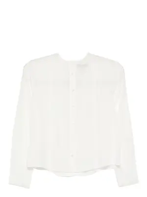 Shiatzy Chen Chiffon-embroidered Top - White