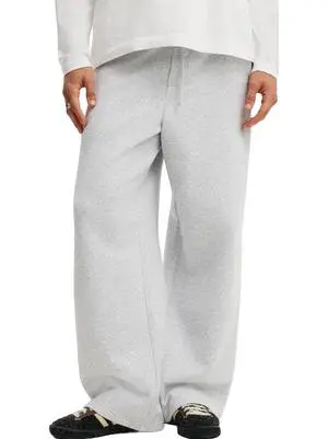 COTTON ON Super Baggy Track Pant - Grey Marl